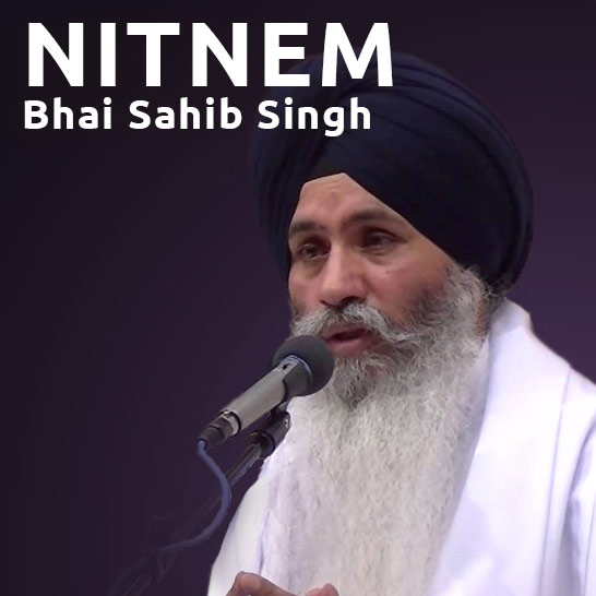 Nitnem: Bhai Sahib Singh - Gurbani Collection Online - SikhNet Play